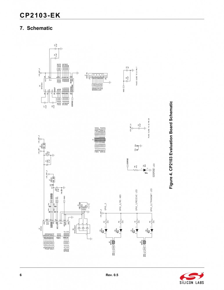 CP2103EK documentation page 6