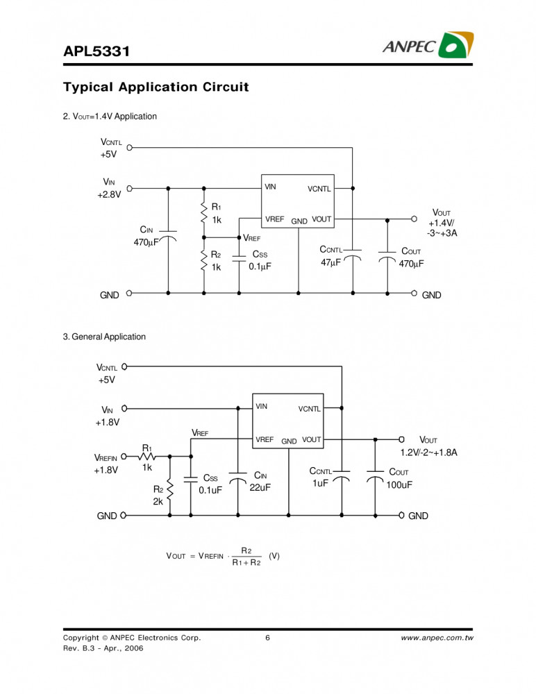 APL5331 datasheet page 6