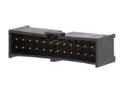 C-Grid III PCB Header, 2.54mm Pitch, Through Hole, Dual Row, Vertical, Shrouded, 2.90mm Tail Length, 44 Circuits, 0.76µm Gold (Au) Plating