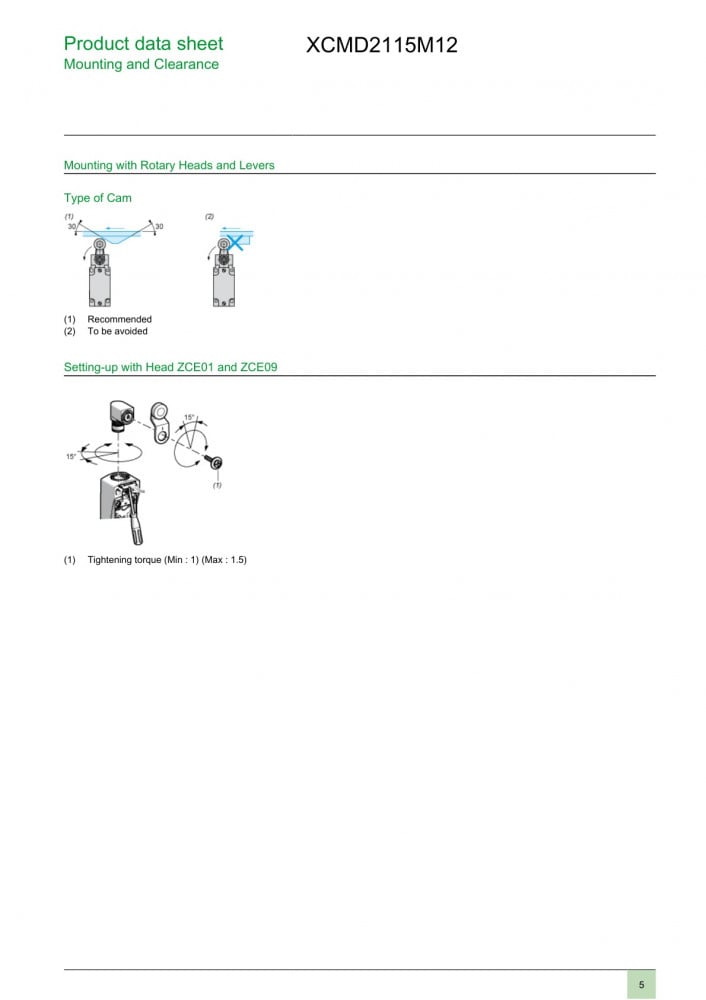 XCMD2115M12 technical document page 5