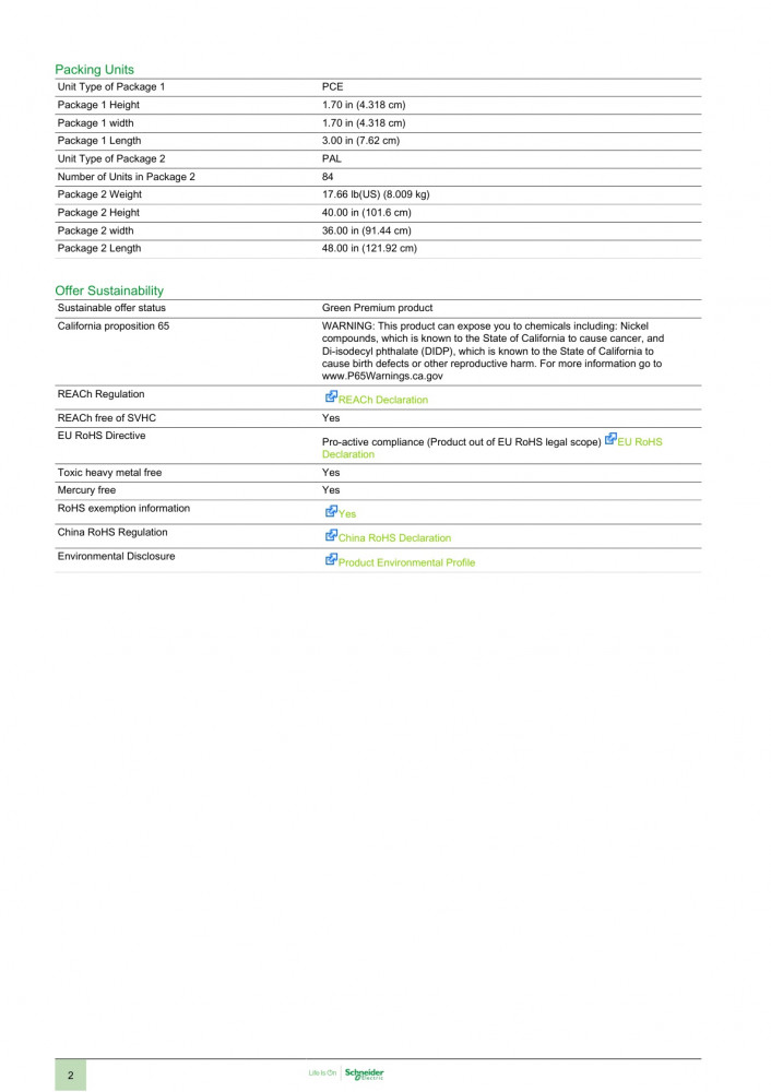 8501KPR13P14V14 technical document page 2
