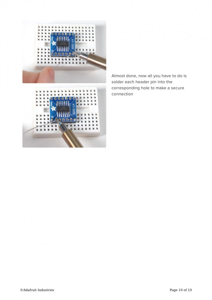 Adafruit 1163 technical document page 10
