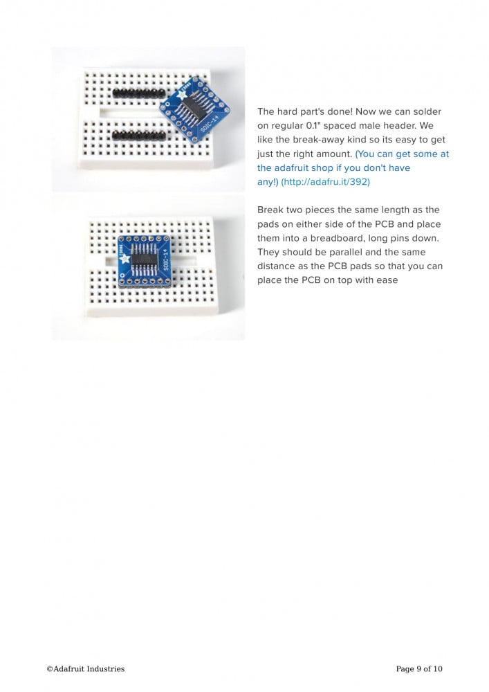 Adafruit 1163 technical document page 9