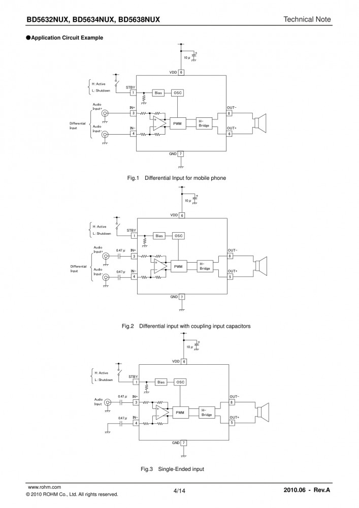BD5634NUX-TR datasheet page 4