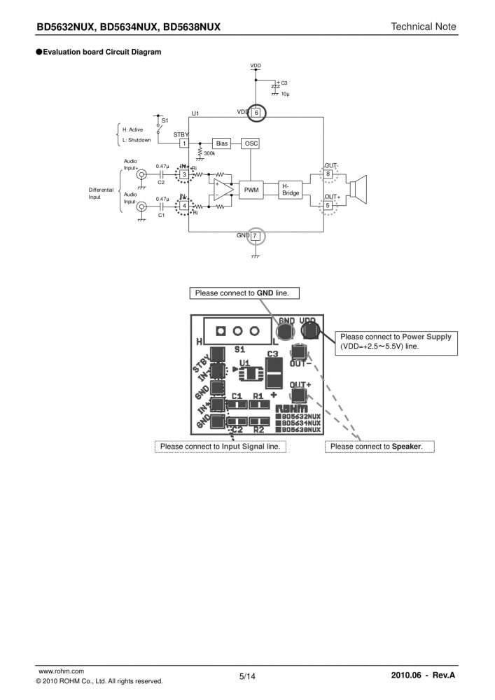 BD5634NUX-TR datasheet page 5