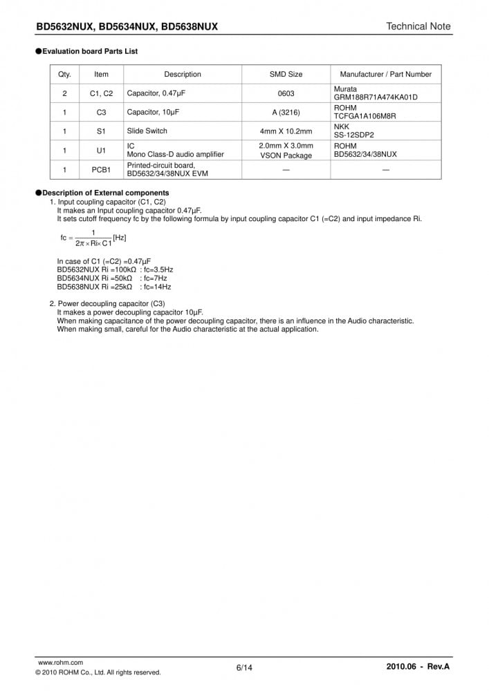 BD5634NUX-TR datasheet page 6