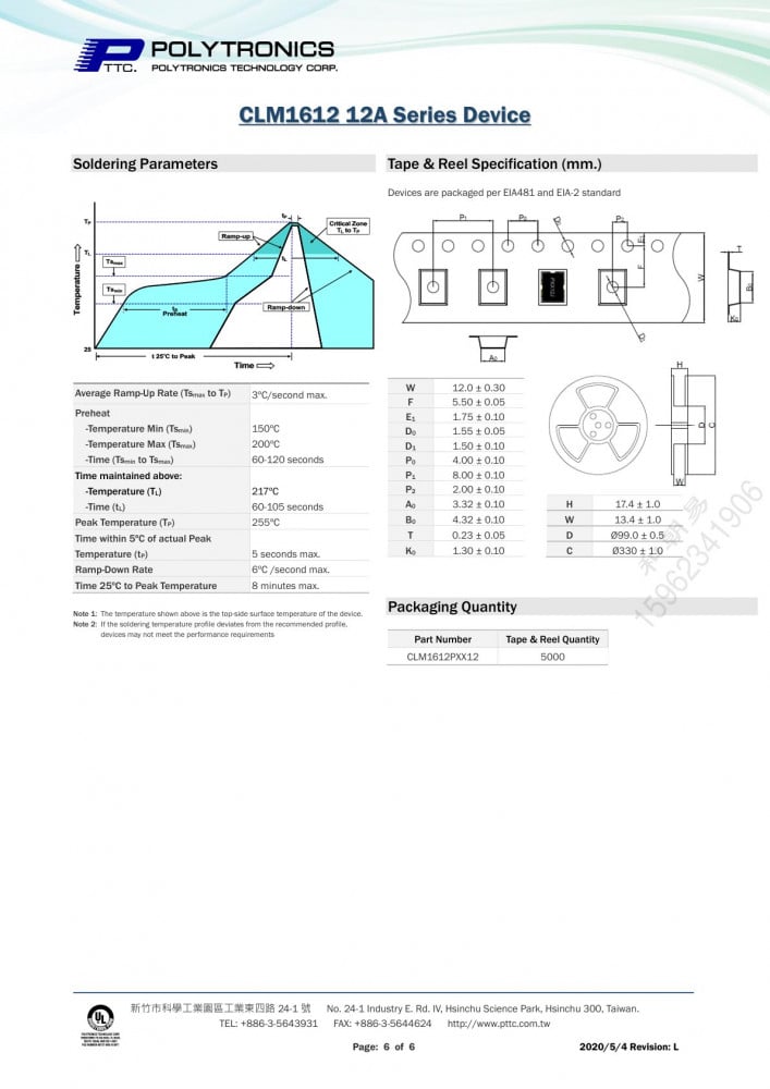 CLM1612P1412 datasheet page 6