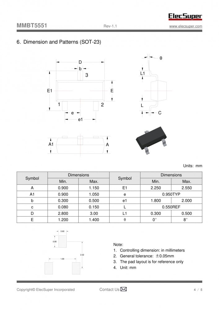 MMBT5551 datasheet page 4