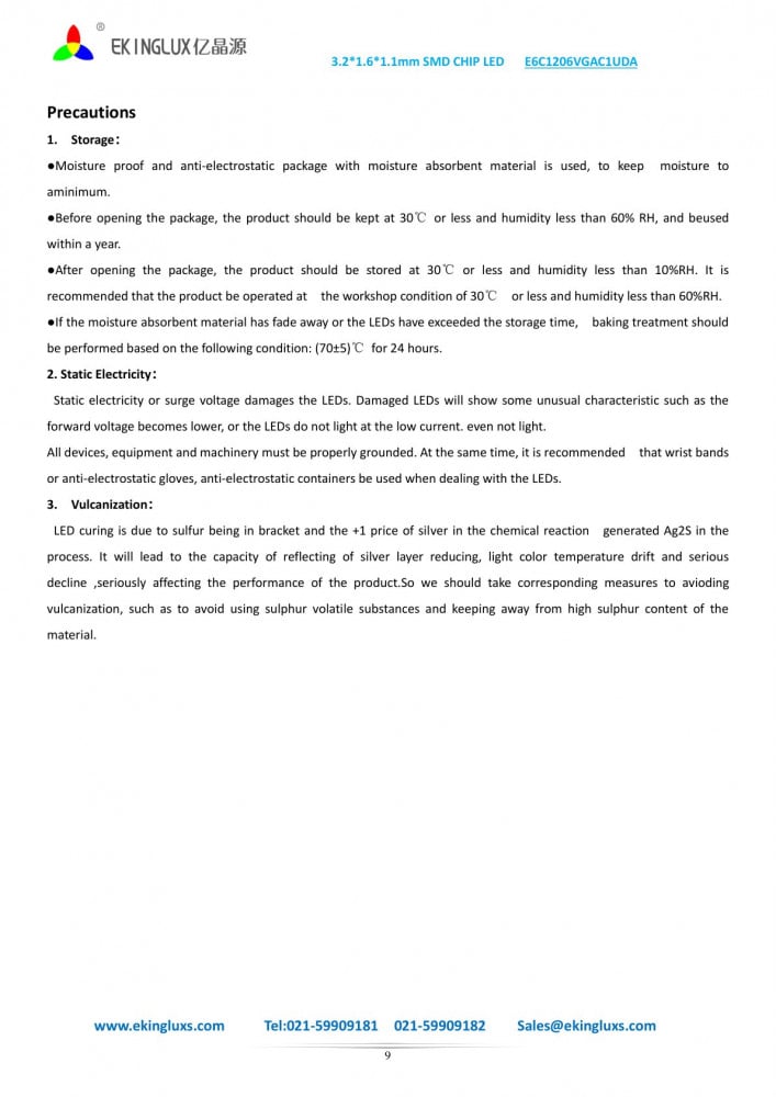 E6C1206VGAC1UDA datasheet page 9