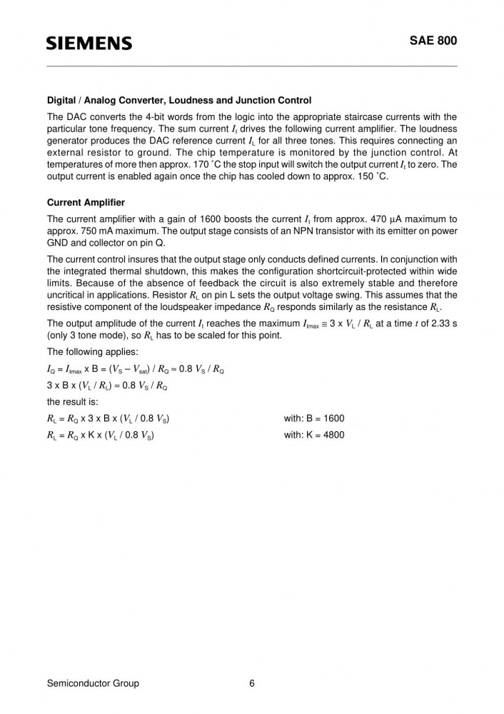 SAE800FKLA1 datasheet page 6