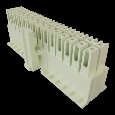 Samtec IPD1-22-D-K Rectangular Connector Housing