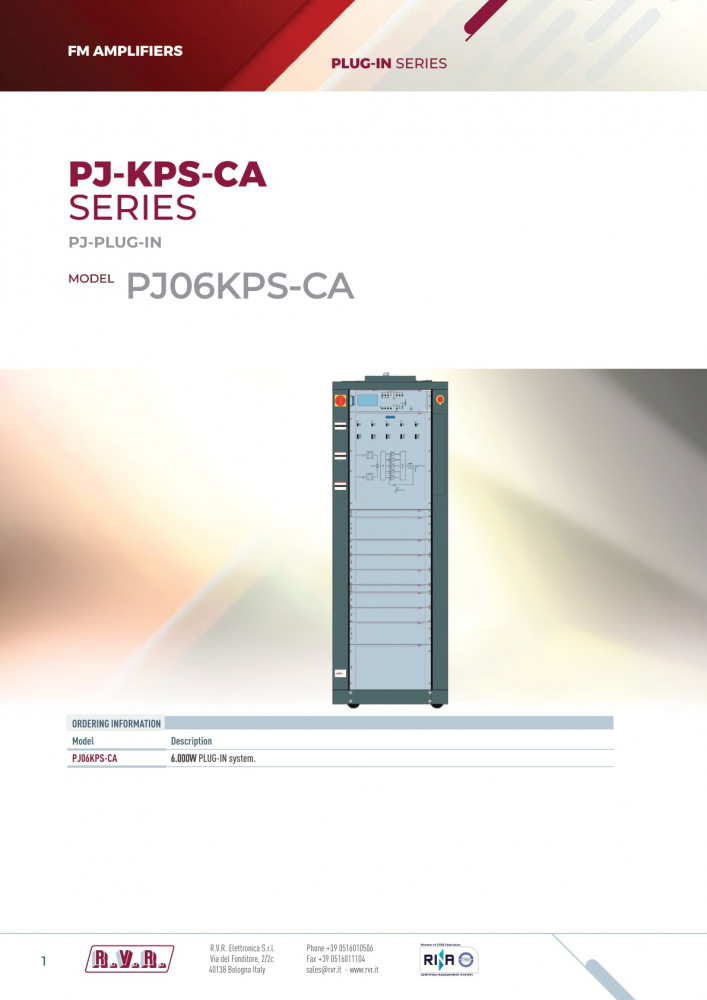 PJ06KPS-CA documentation page 1