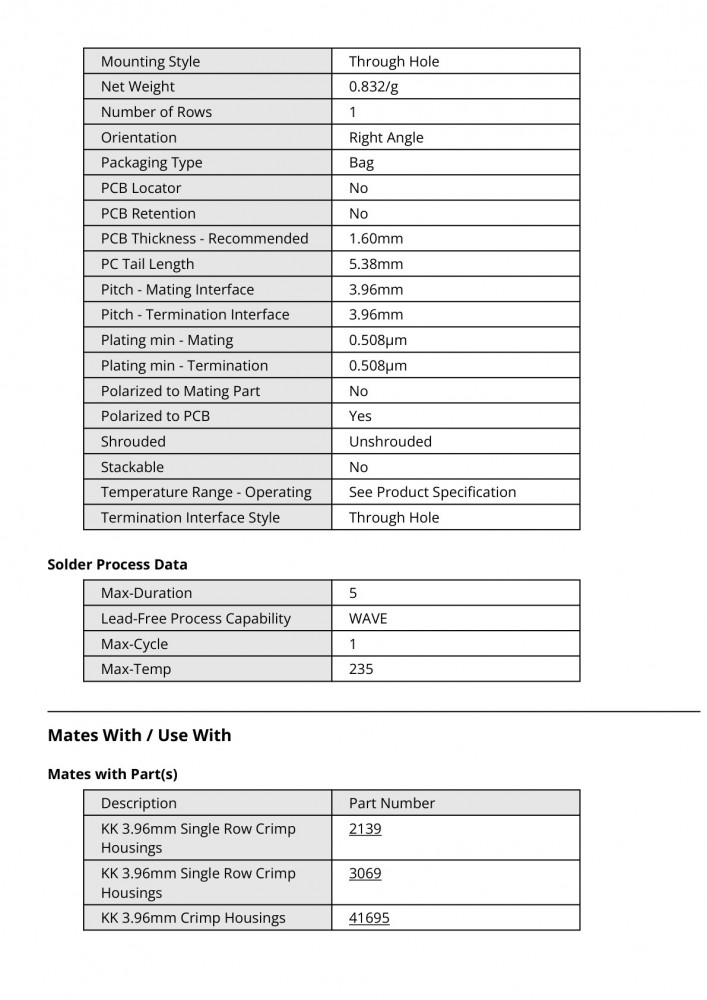 MOLEX 26482026 document page 3