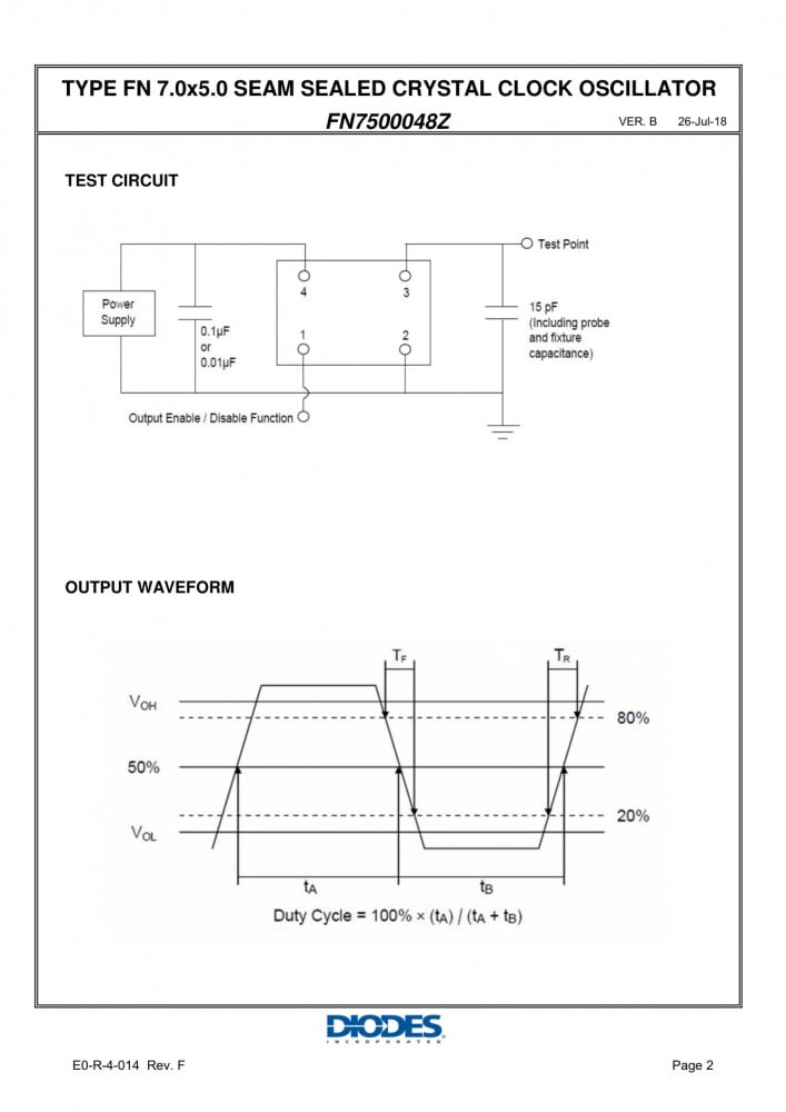 FN7500048Z specification page 4