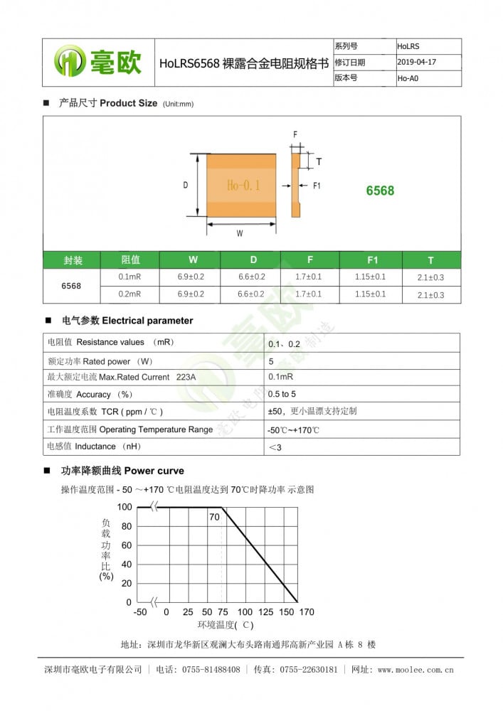 HoLRS6568 datasheet page 2