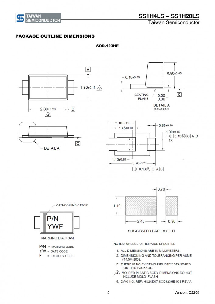 SS1H4LS datasheet page 5