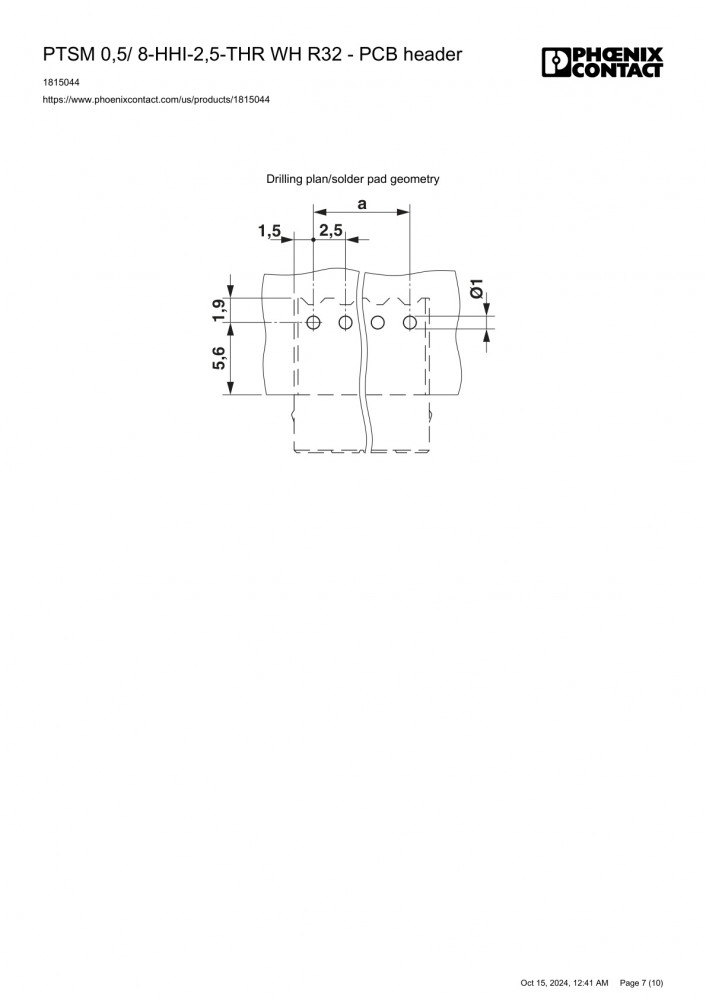 Phoenix Contact 1815044 technical document page 7
