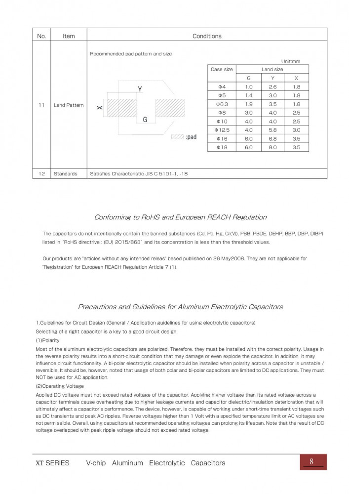 KNSCHA XT220UF25V90RV0075 specification page 9