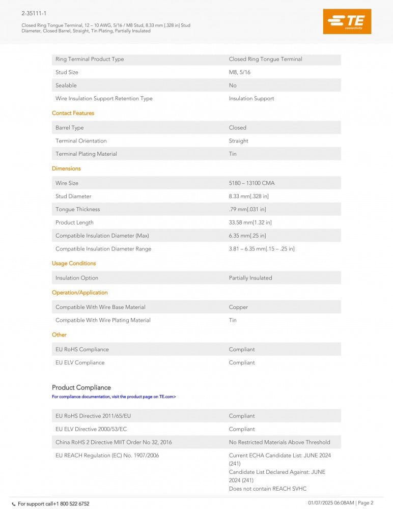 2-35111-1 technical document page 2
