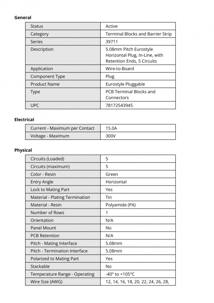 Product document page 2