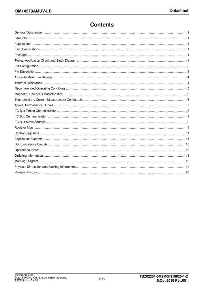 BM14270AMUV-LBE2 technical document page 2