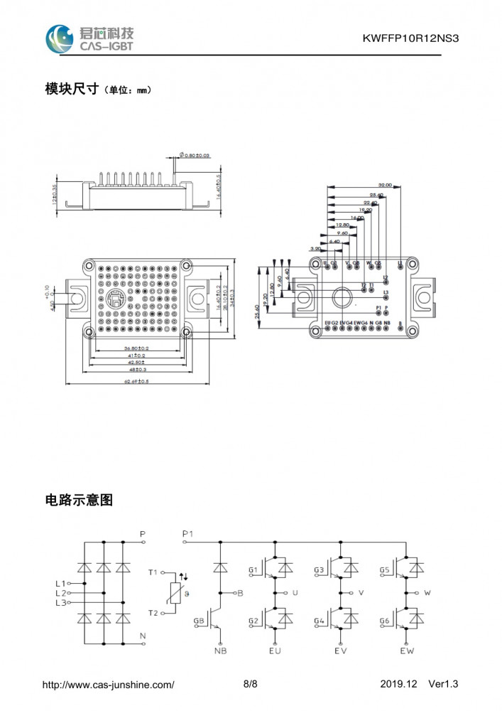 KWFFP10R12NS3 datasheet page 8