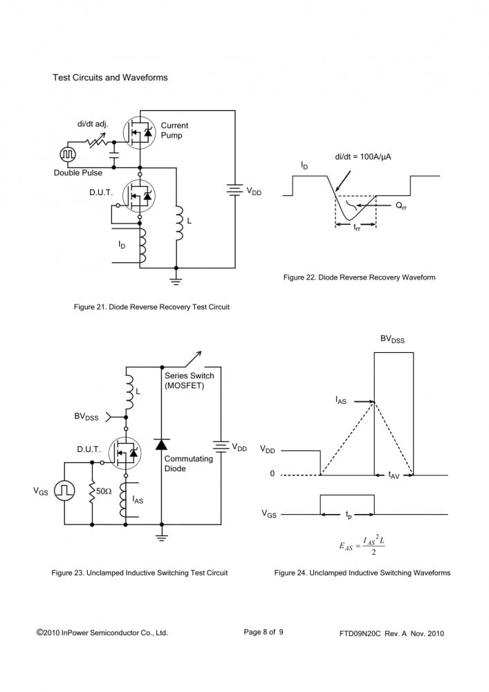FTD09N20C datasheet page 8