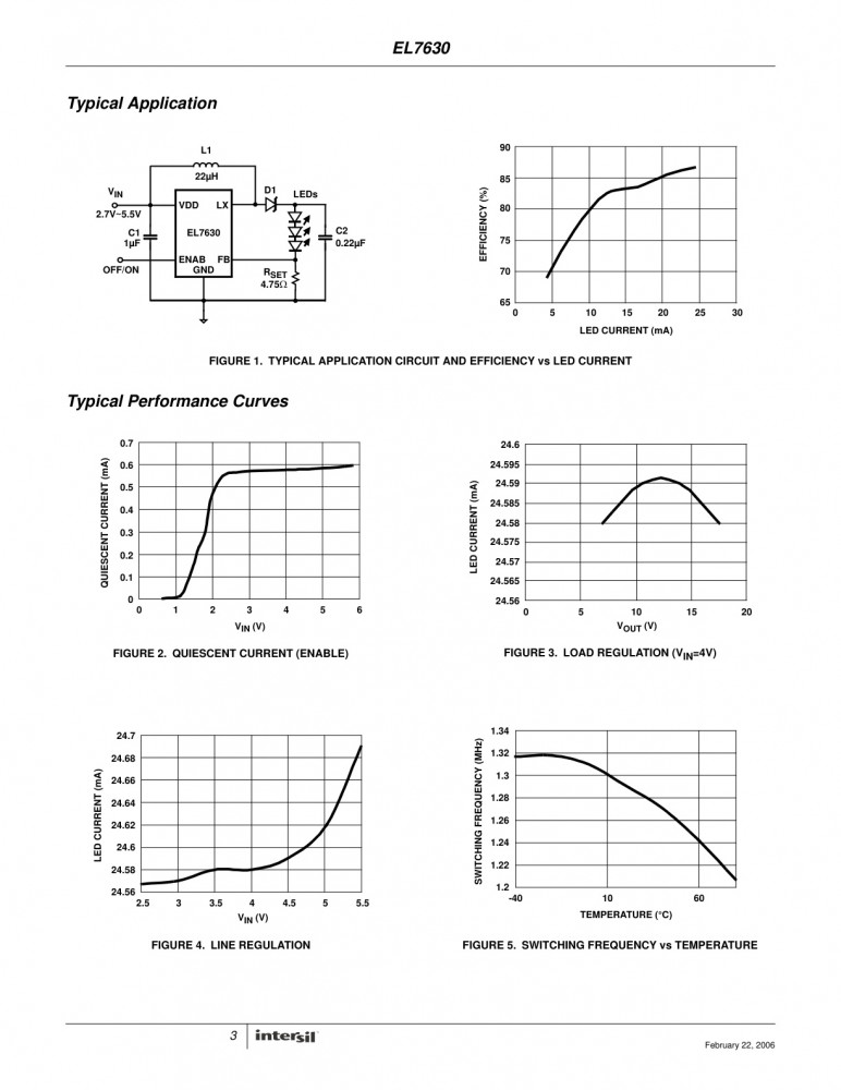 EL7630 datasheet page 3