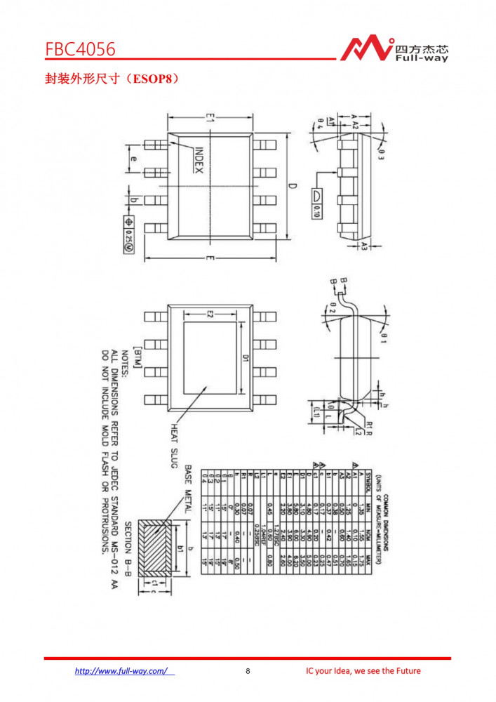 FBC4056 datasheet page 8