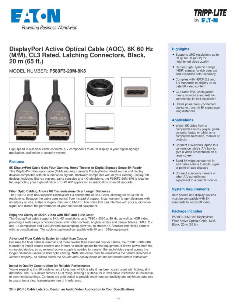 P580F3-20M-8K6 technical document page 1