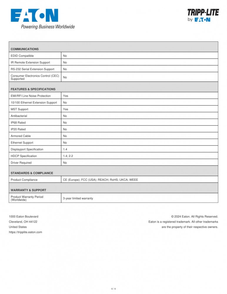 P580F3-20M-8K6 technical document page 4