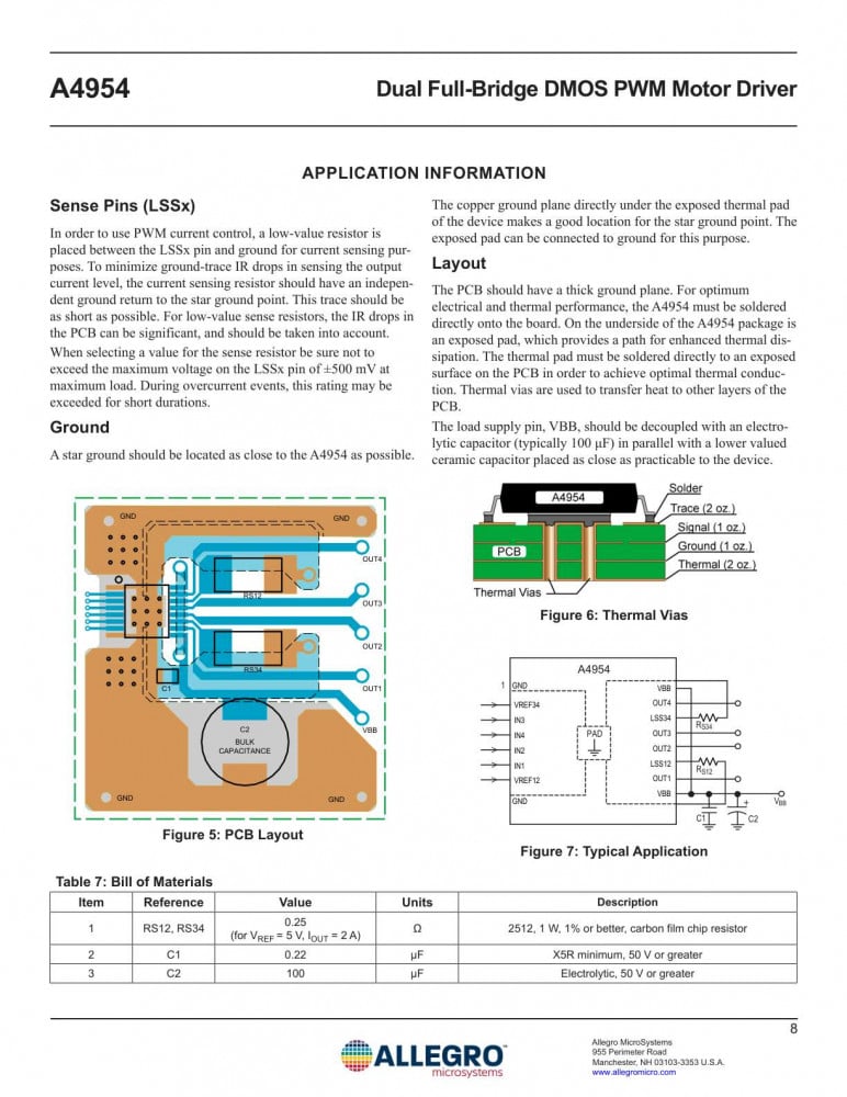A4954 datasheet page 8