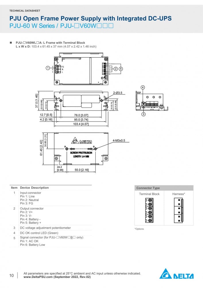 PJU datasheet page 10