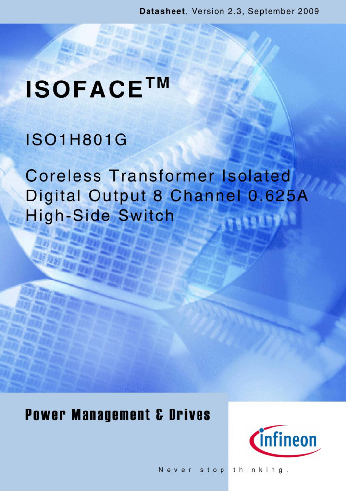 ISO1H801G datasheet page 1