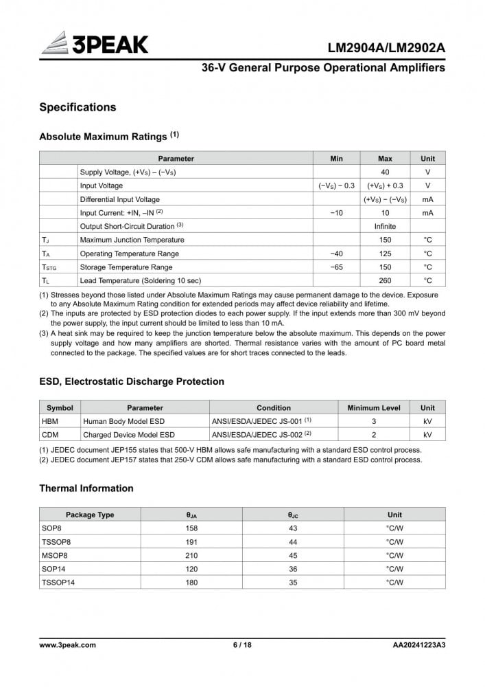 LM2904A-VR datasheet page 6