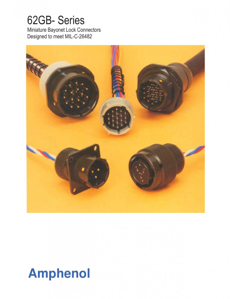 Amphenol 62GB technical document page 1