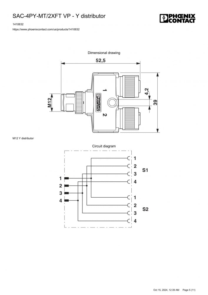 Phoenix Contact 1410632 technical document page 5