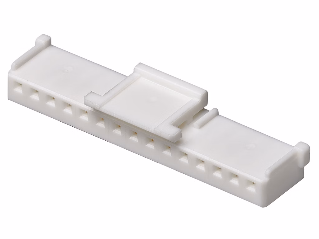 2.54mm Pitch, MX123 Female Receptacle Housing, Keying Option H, Wire Dress Option 0, 80 Circuits, Gray TPA