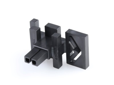 Micro-Fit BMI Receptacle Housing, Single Row, Panel Mount, 7 Circuits, Nylon, UL 94V-0