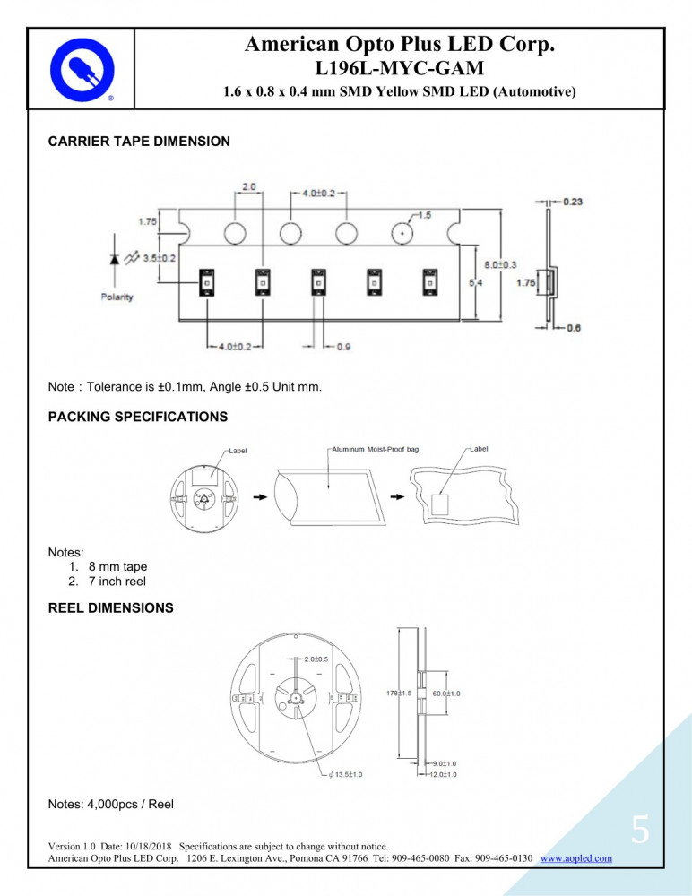 L196L-MYC-GAM datasheet page 5