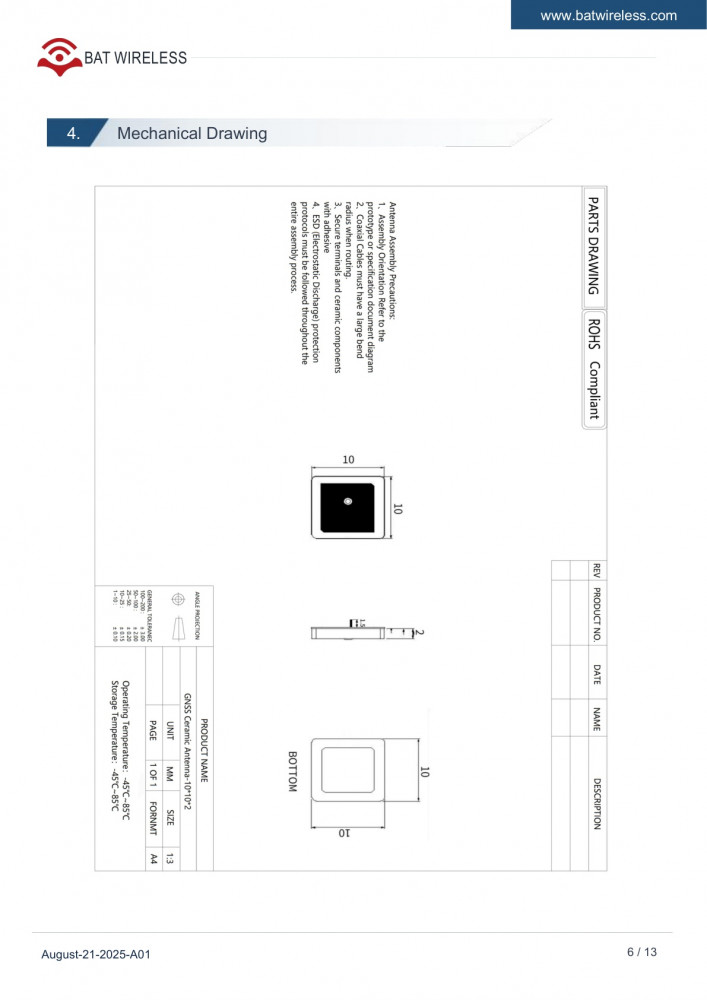 BWGNSCNX10-10W2 datasheet page 6
