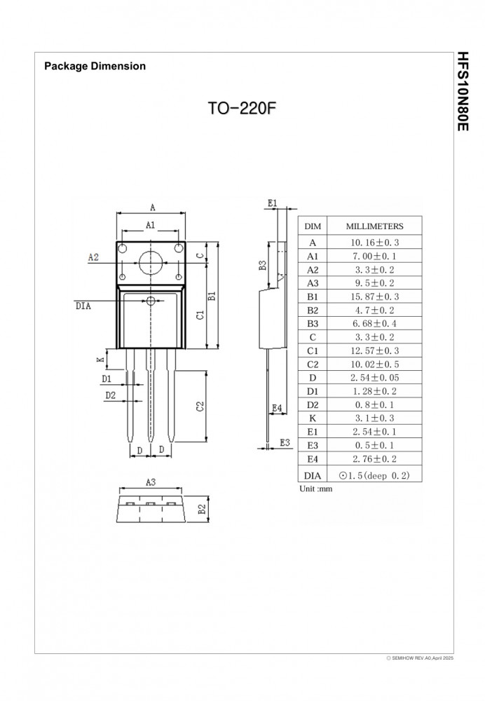 HFS10N80E datasheet page 7
