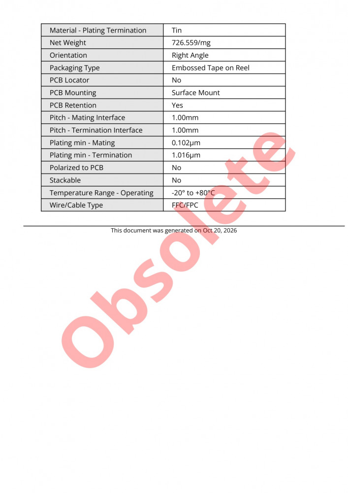 Molex 528522972 technical document page 3