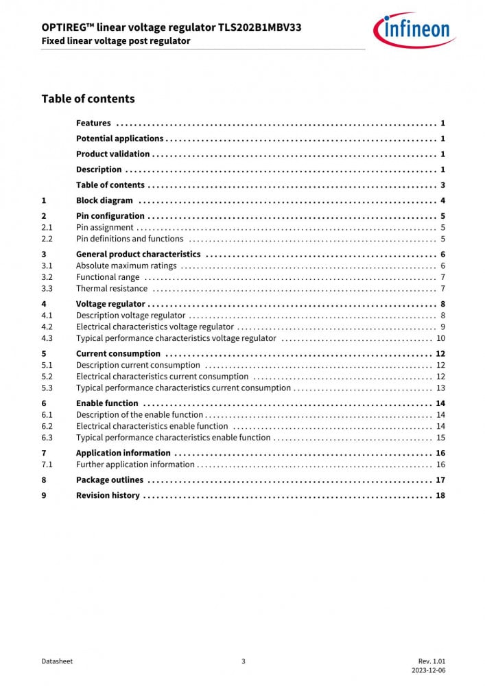 TLS202B1MBV33 datasheet page 3