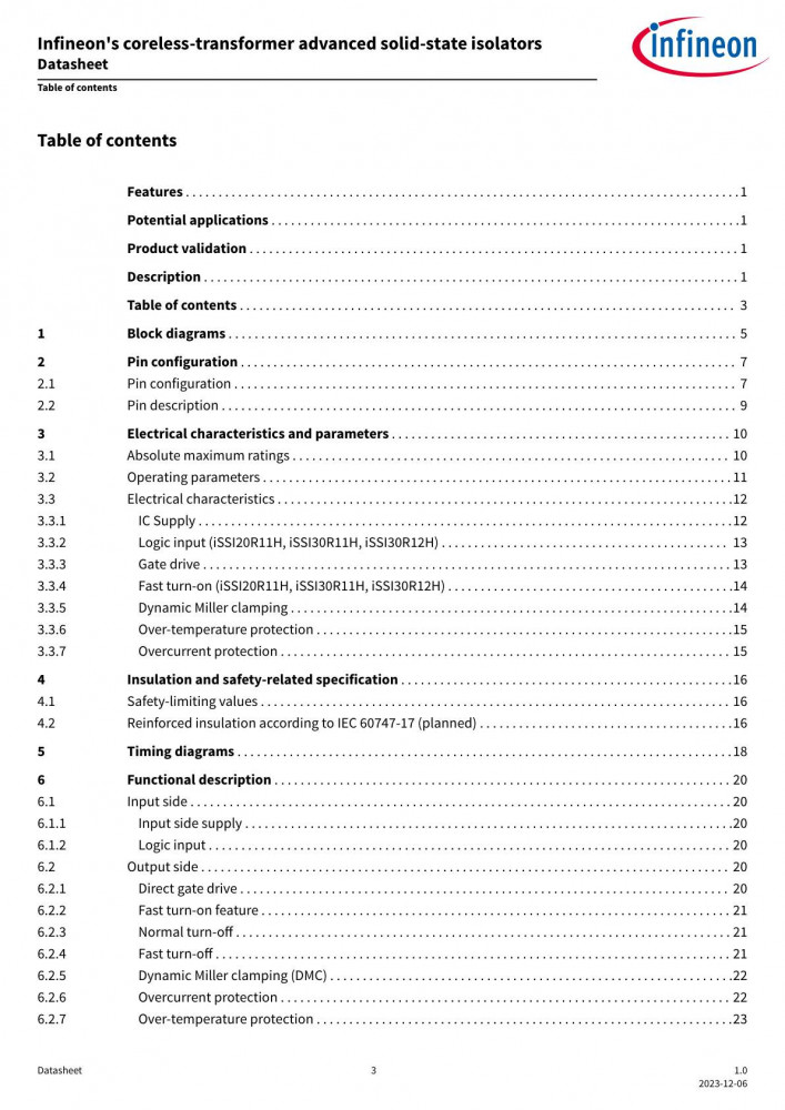 ISSI20R03H technical document page 3