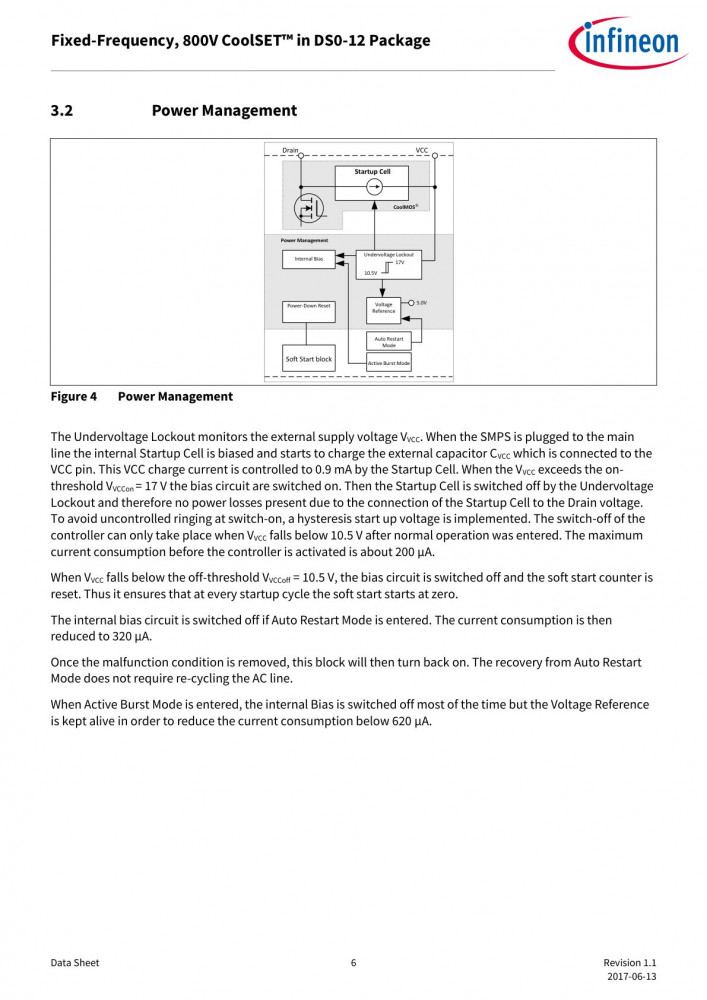 ICE3AR4780JG datasheet page 6