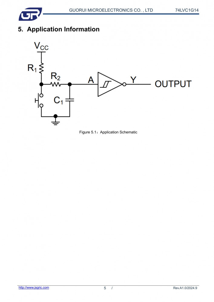 74LVC1G14 datasheet page 5