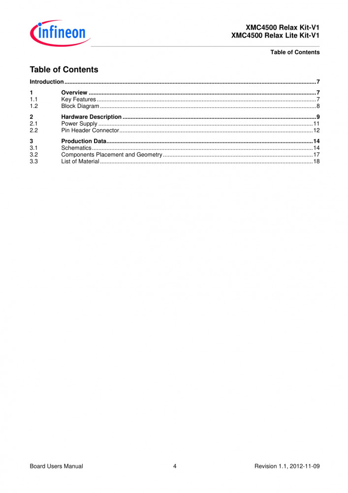 XMC4500 Relax Kit manual page 4