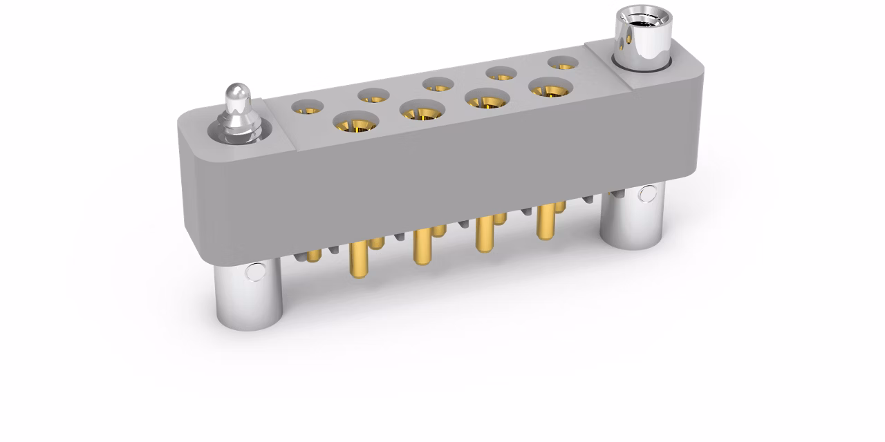 AirBorn PowerAmp Series, Rectangular Receptacle, Plastic, Power, Through Hole, Vertical, Fixed Jackset, 0.172