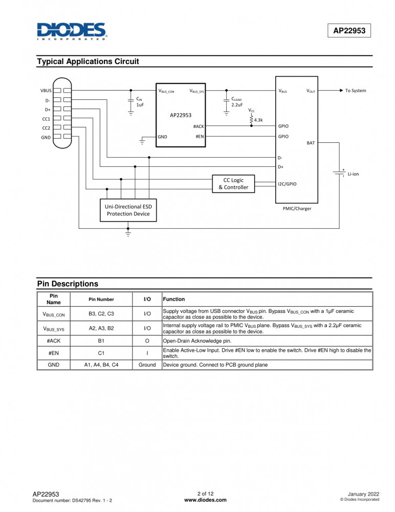 AP22953 datasheet page 2